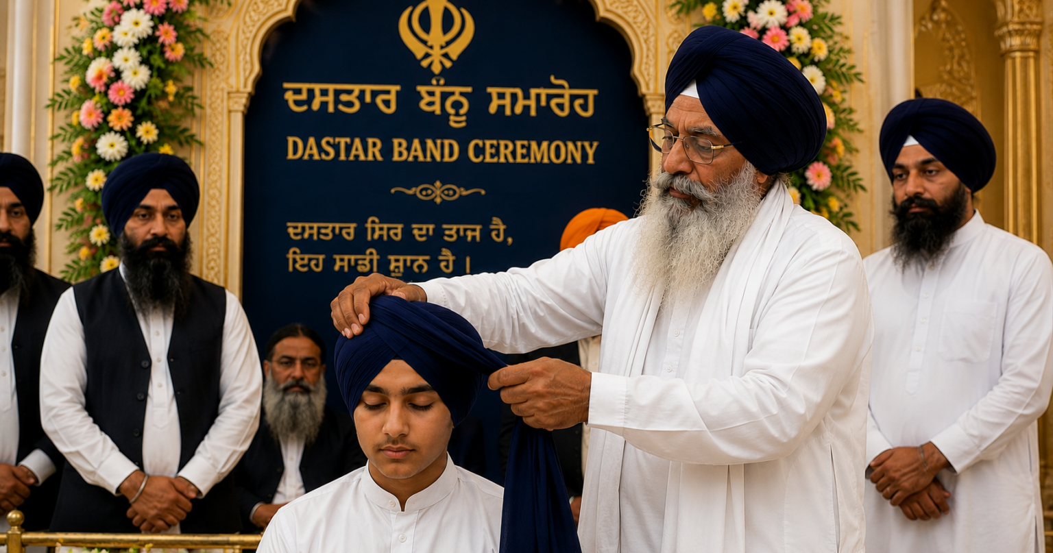 Dastar Bandi — The Sikh Turban Ceremony | SikhReligion.net